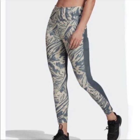 adidas | Pants & Jumpsuits | Nwt Adidas X Zoe Saldana Multisport Tights ...